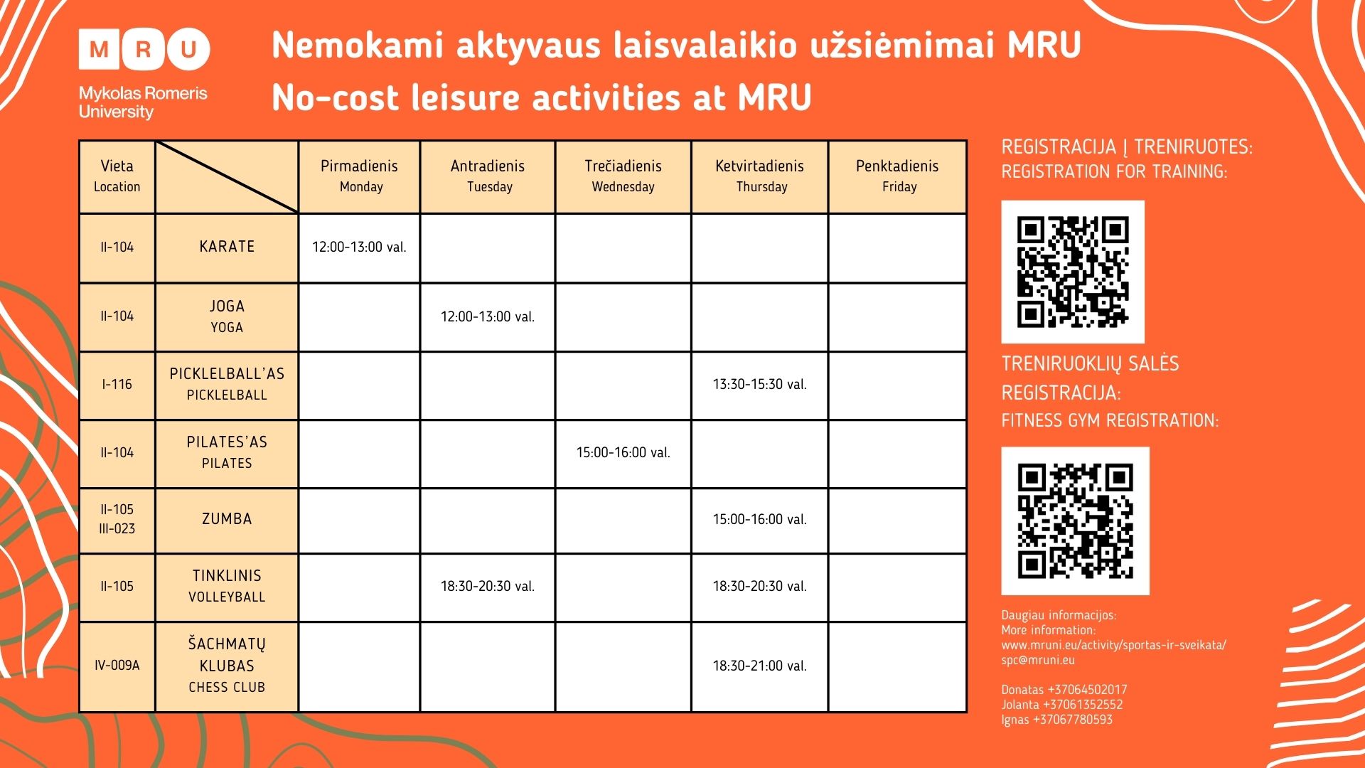 Sports and Health - MRU