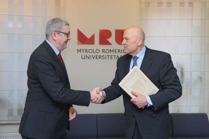 MRU Rector Signs Agreement with Lithuanian Radio & TV - MRU