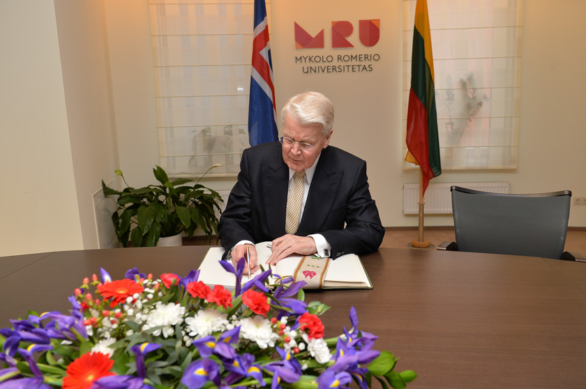 Iceland's President Thanks for Warm Reception at MRU - MRU