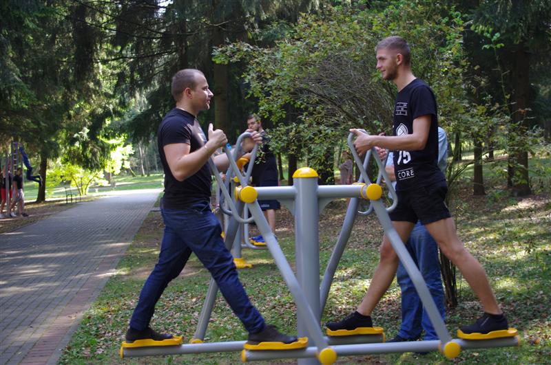 Official Opening of Outdoor Workout Oasis in MRU's Park - MRU
