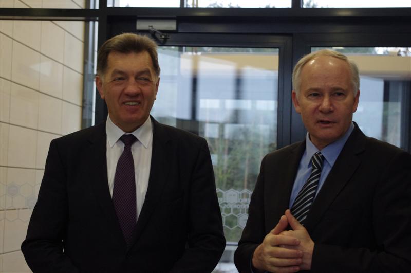 Lithuania's Prime Minister Butkevičius Visited MRU LAB April 26th - MRU
