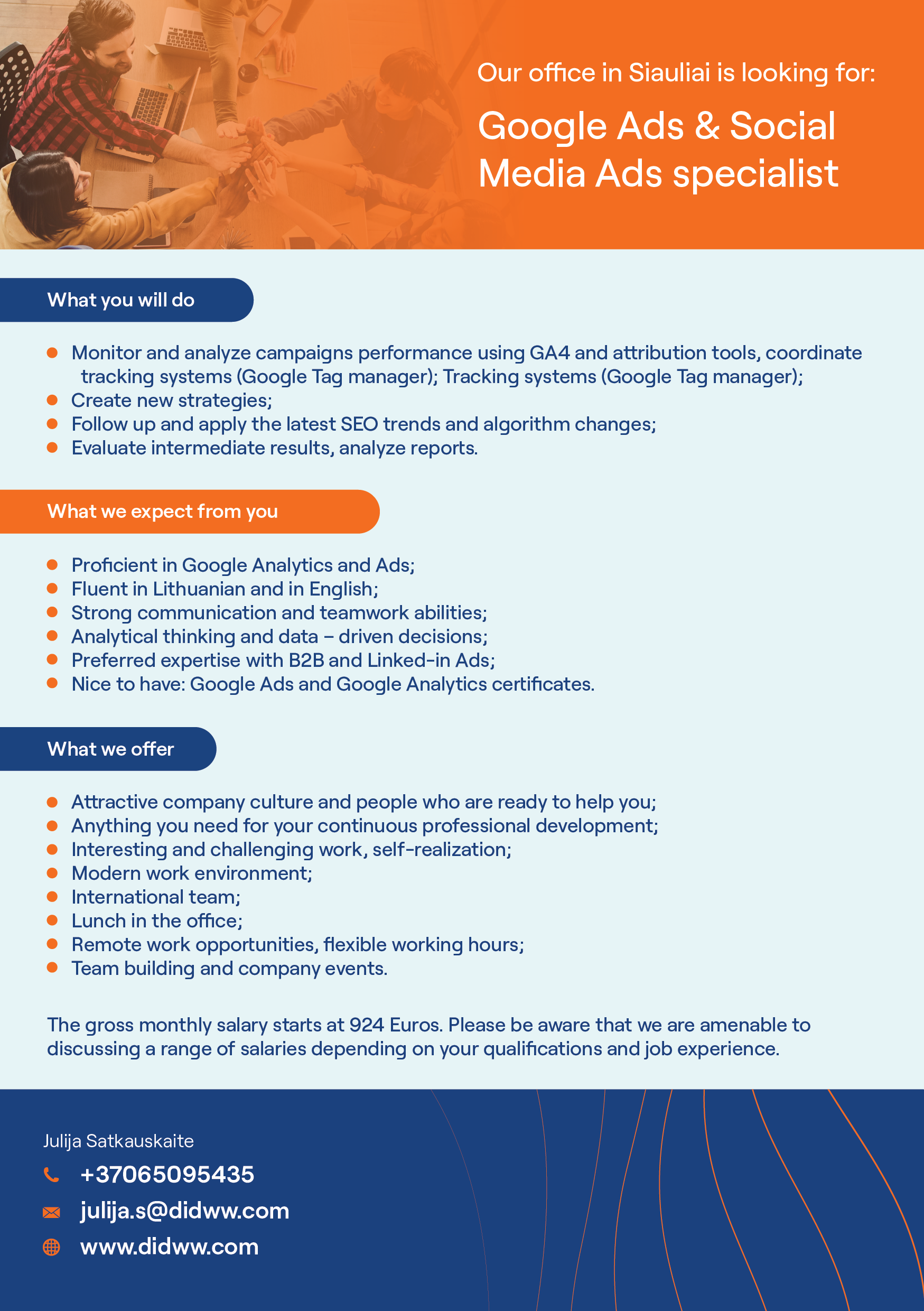 Career opportunities - MRU